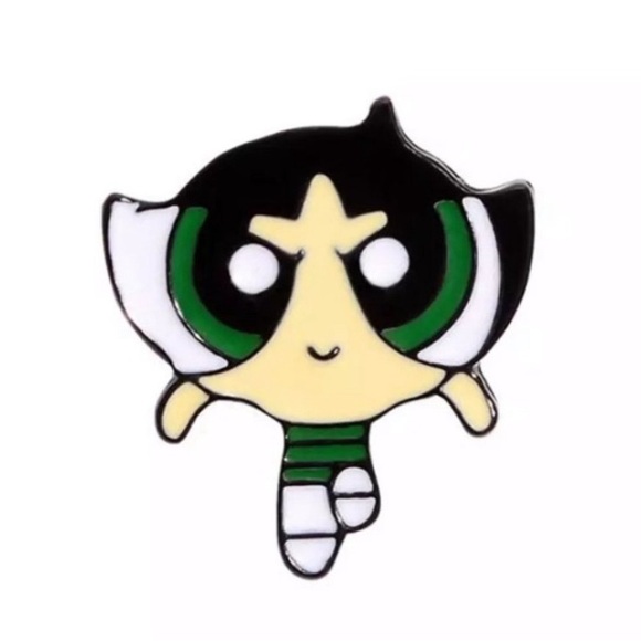 Power Puff Girls | Accessories | Powerpuff Girls Buttercup Enamel Pin ...